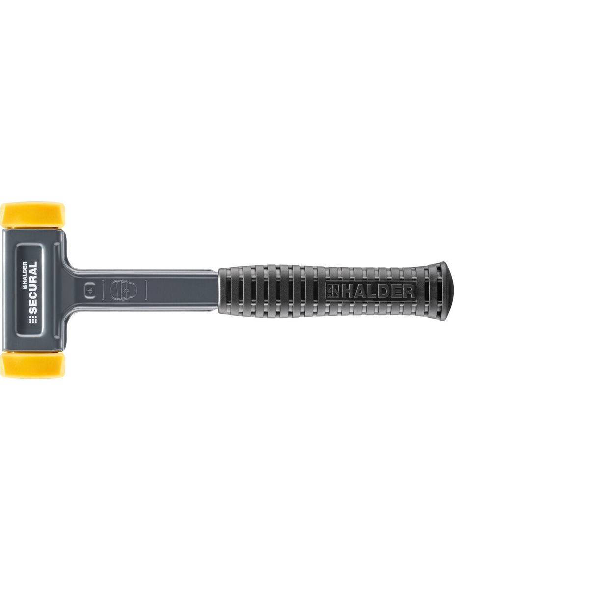 Halder 3380.040 Secural Dead Blow Hammer, Polyurethane Face Inserts, S – Blades Direct