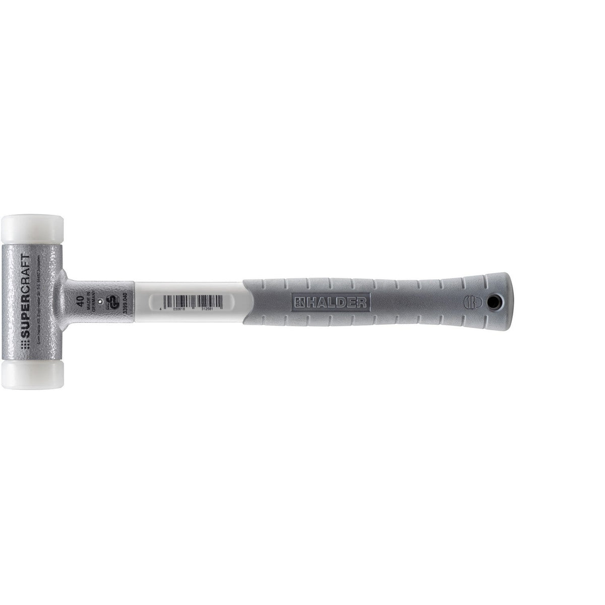 Halder 3399.040 Supercraft Dead Blow, Non-Rebounding Hammer with Nylon – Blades Direct