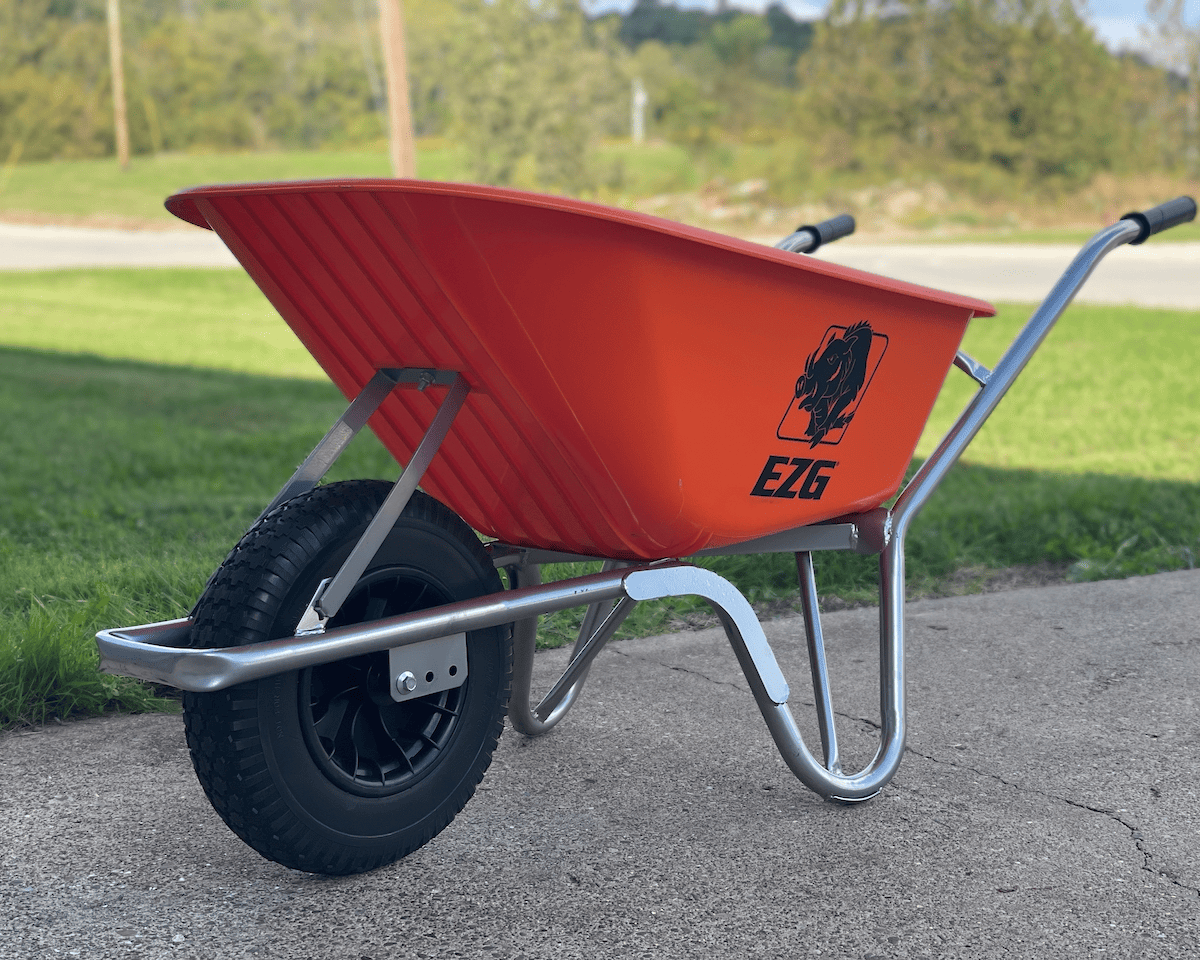 EZG 1088HP Wheelbarrow – Blades Direct