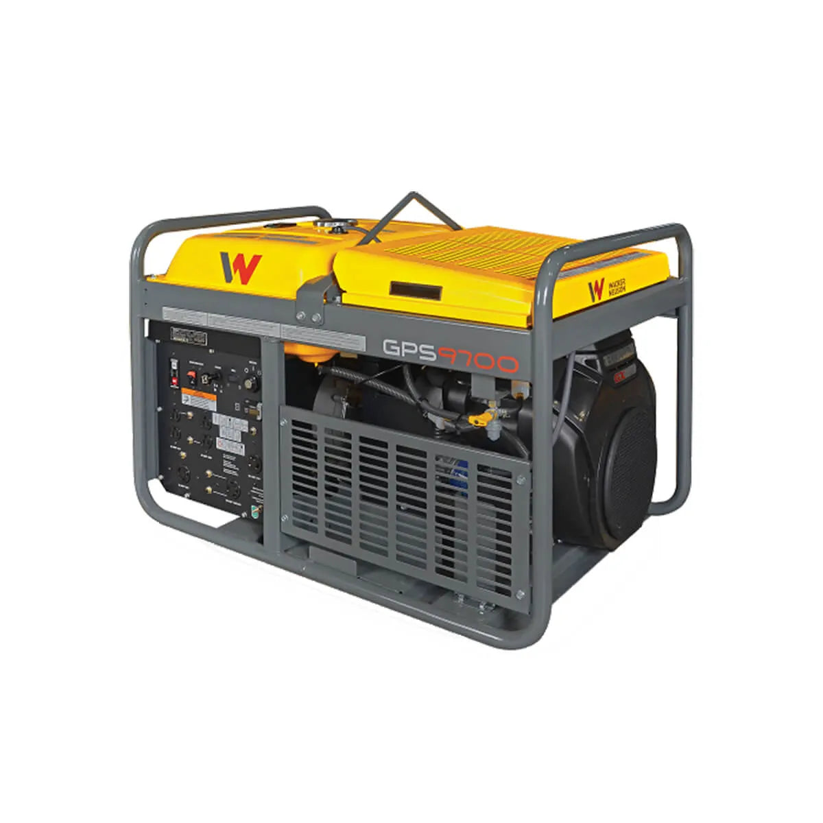 Wacker Neuson GPS9700A Generator - GPS9700 GENERATOR,EPA,CSA,WHEEL KIT ...