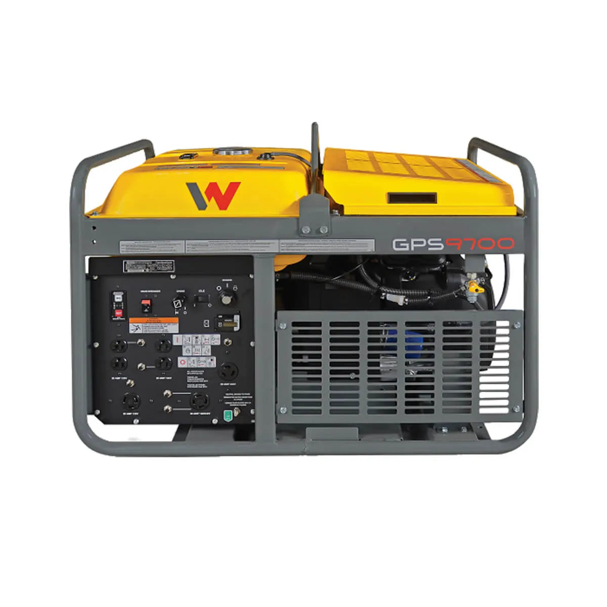 Wacker Neuson GPS9700A Generator - GPS9700 GENERATOR,EPA,CSA,WHEEL KIT ...
