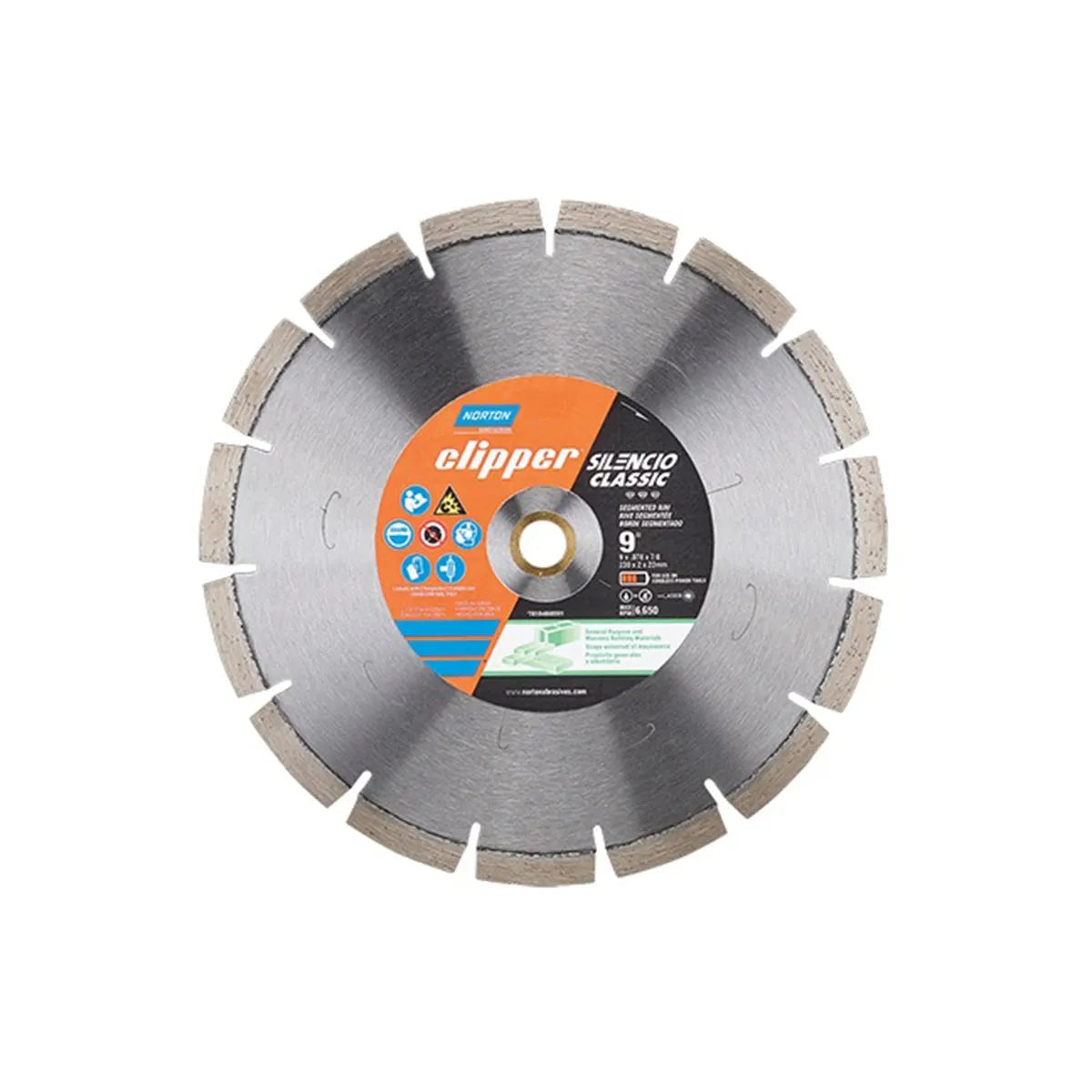 Norton Clipper 9 inch Silencio Classic Blade – Blades Direct