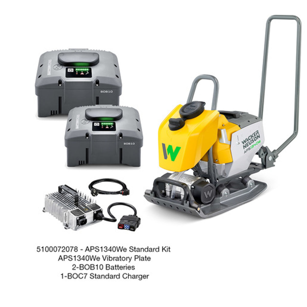 Wacker Neuson | WP1550AW Single Direction Vibratory Asphalt Plate ...