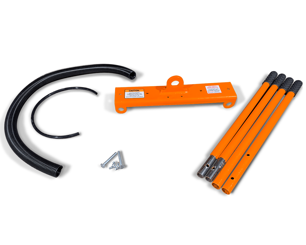 2 Man H-Handle Kit Assembly Grip Hog Paver Placer | Blades Direct