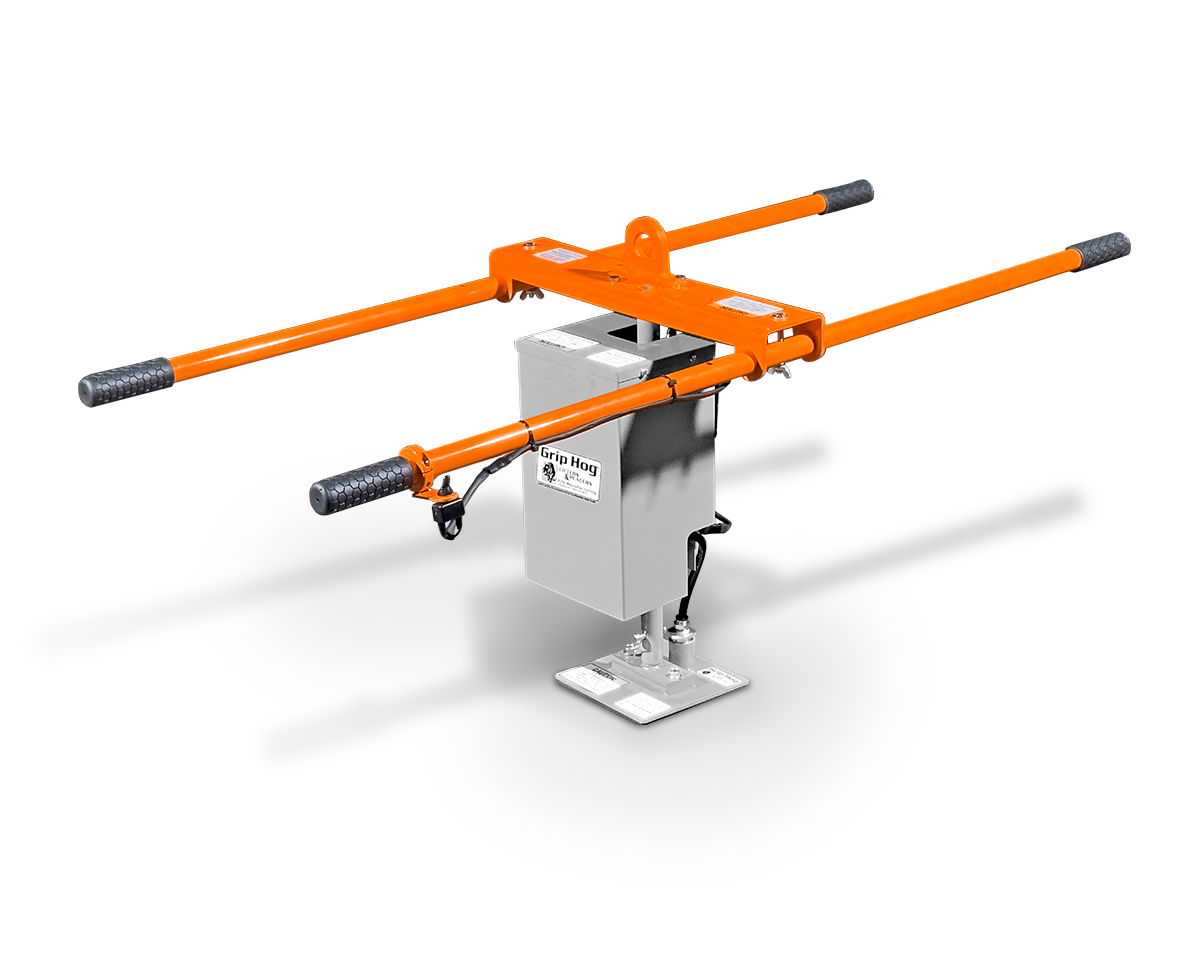 Battery Powered Unit w/ T-Handle Grip Hog Paver Placer | Blades Direct