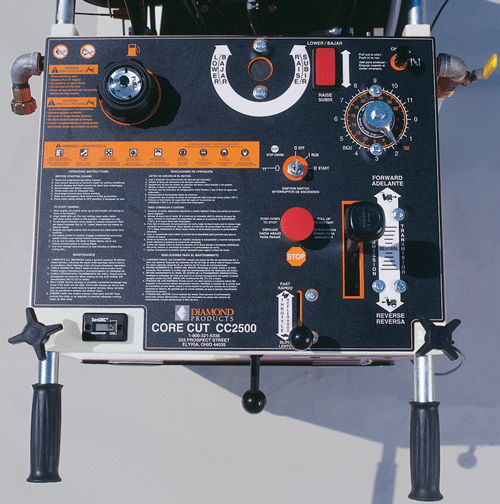 CC2500 Gas Self Propelled Core Cut Walk Behind Saw – Blades Direct