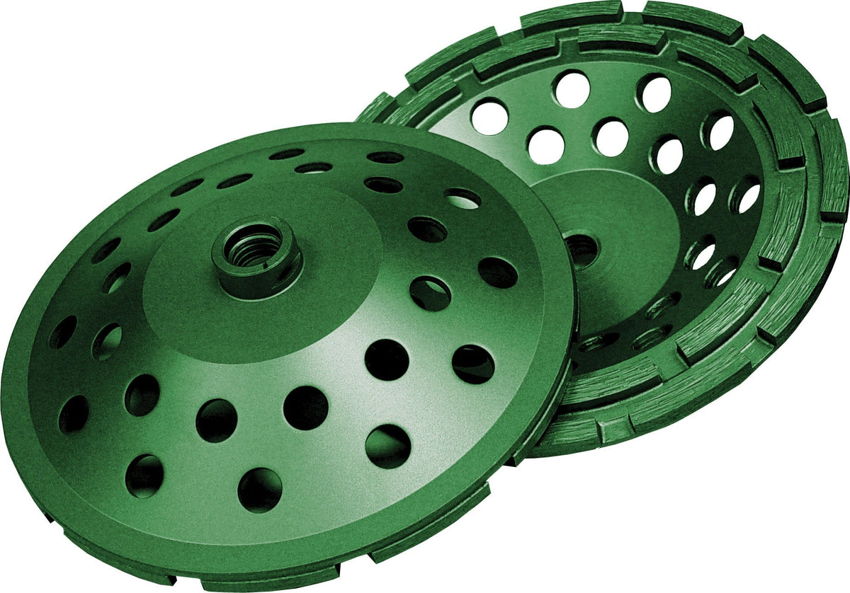 Utility Green Segmented Cup Grinders – Blades Direct
