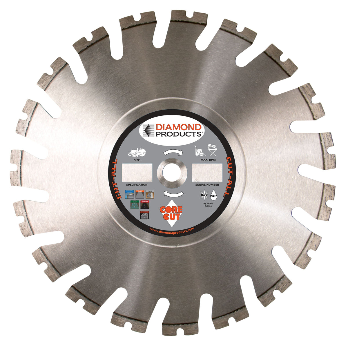 Cut-ALL Multi-Purpose Ultimate High Speed Diamond Blades – Blades Direct