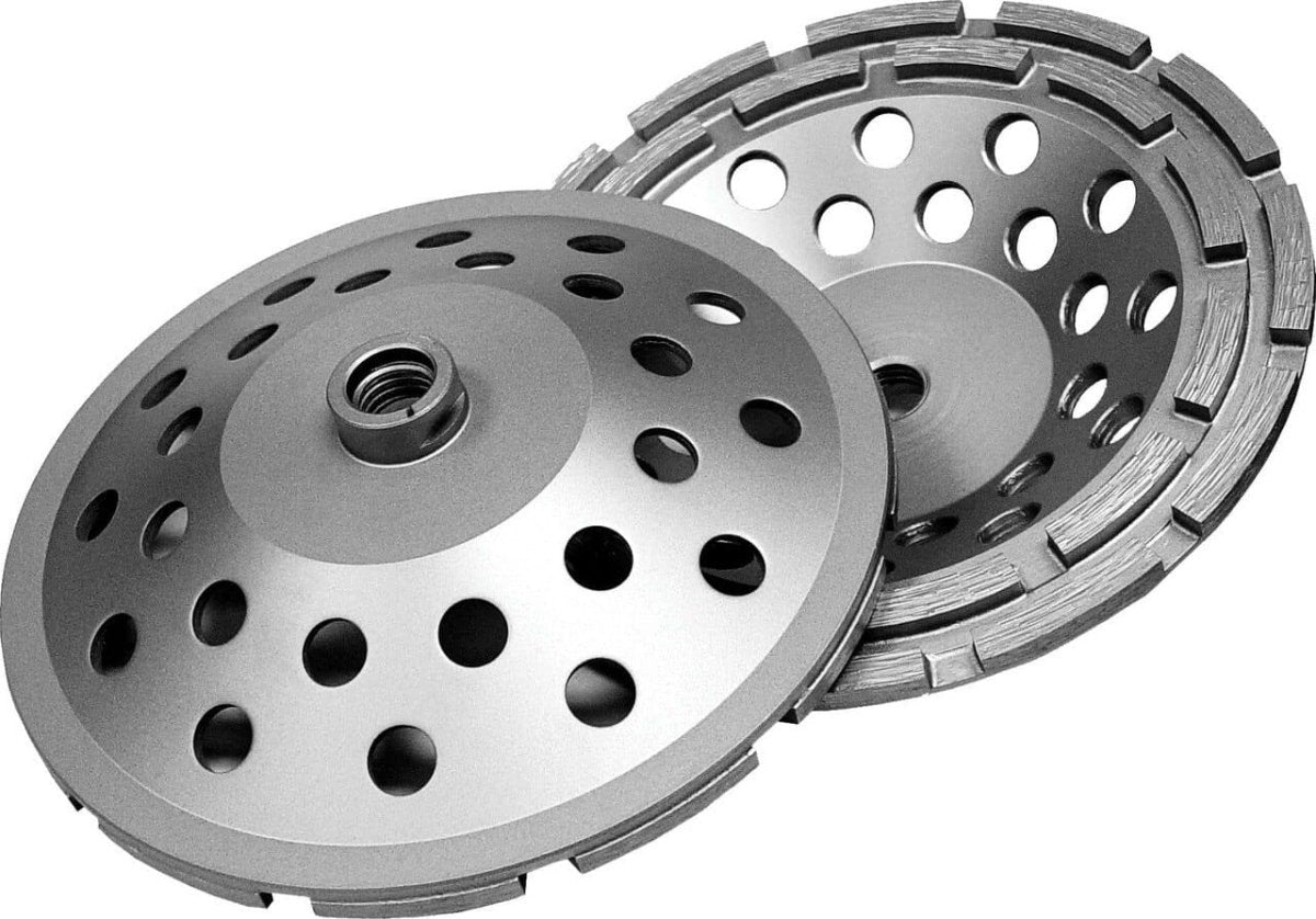 Delux-Cut Segmented Cup Grinders Double Row – Blades Direct
