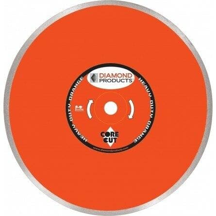 Heavy Duty Orange Continuous Rim Wet Tile Diamond Blades – Blades Direct
