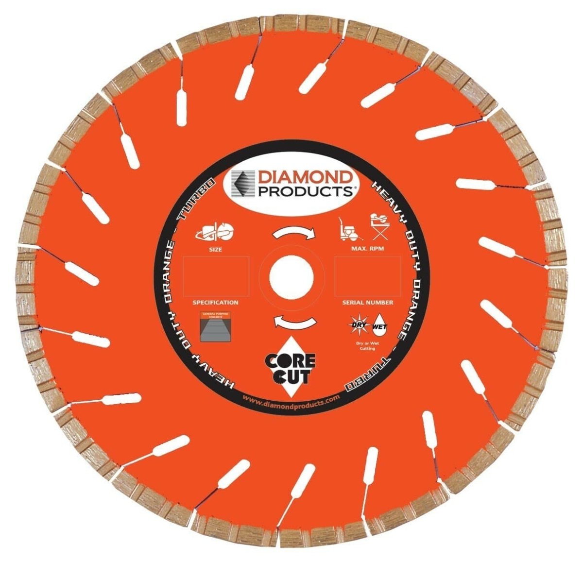 Heavy Duty Orange Turbo – Blades Direct