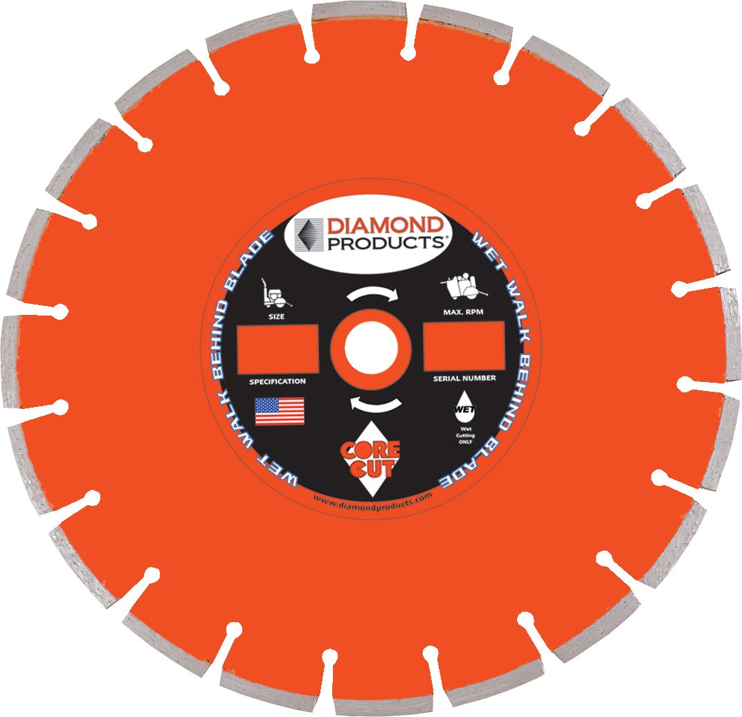 Heavy Duty Orange Cured Concrete Diamond Blades – Blades Direct