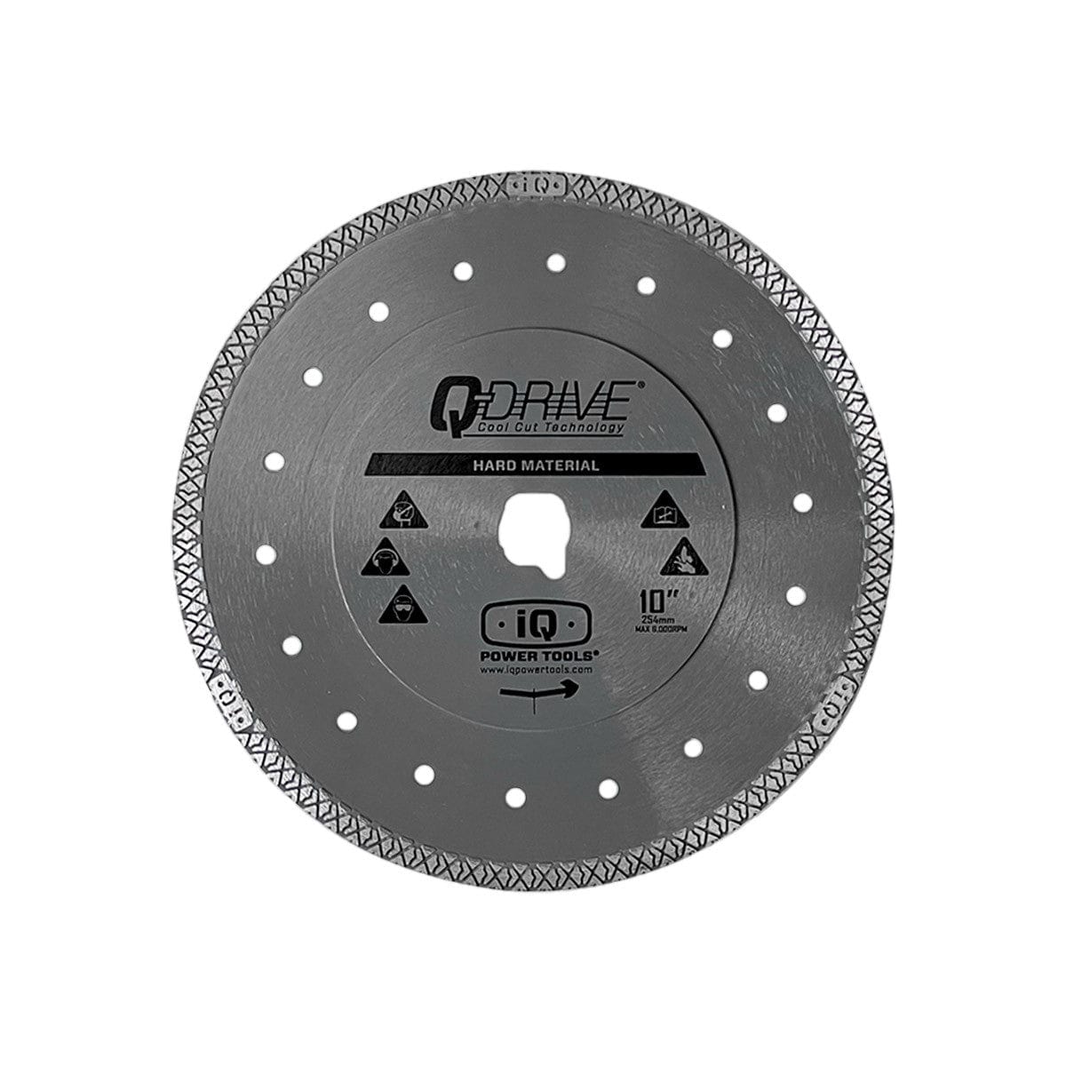 10" x.060 Q-Drive Plus-Tile Blade Dry - Hard Material Blade – Blades Direct