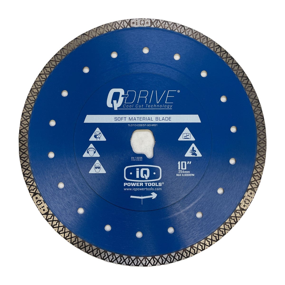 10" x 0.060 D-Drive Plus Tile Dry Marble Blade | iQ Power Tools ...